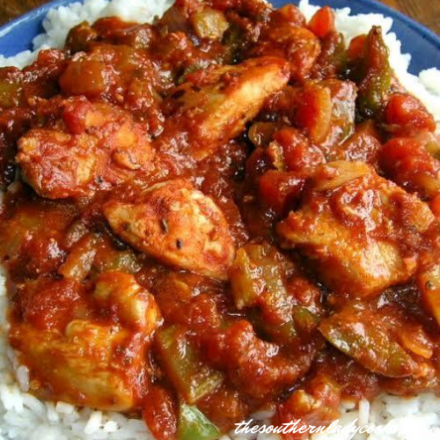 CHICKEN CREOLE - The Southern Lady Cooks - Delicious