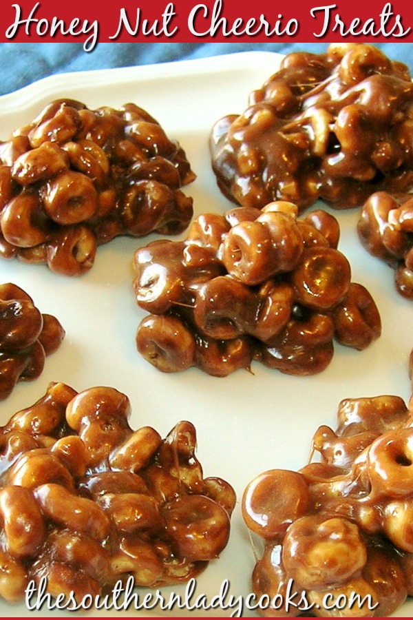 Honey Nut Cheerio Treats The Southern Lady Cooks
