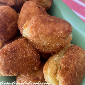SOUTHERN CORNMEAL HUSHPUPPIES - The Southern Lady Cooks
