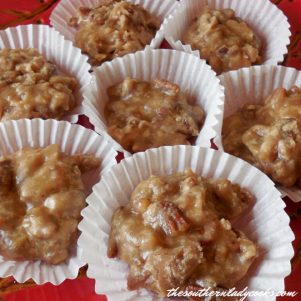 SOUTHERN PECAN PRALINES - The Southern Lady Cooks