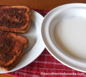 HOW TO MAKE OLD FASHIONED MILK TOAST - The Southern Lady Cooks