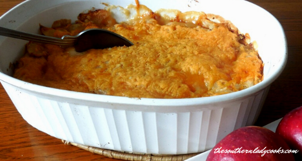 Apple Casserole - The Southern Lady Cooks - Easy Recipe