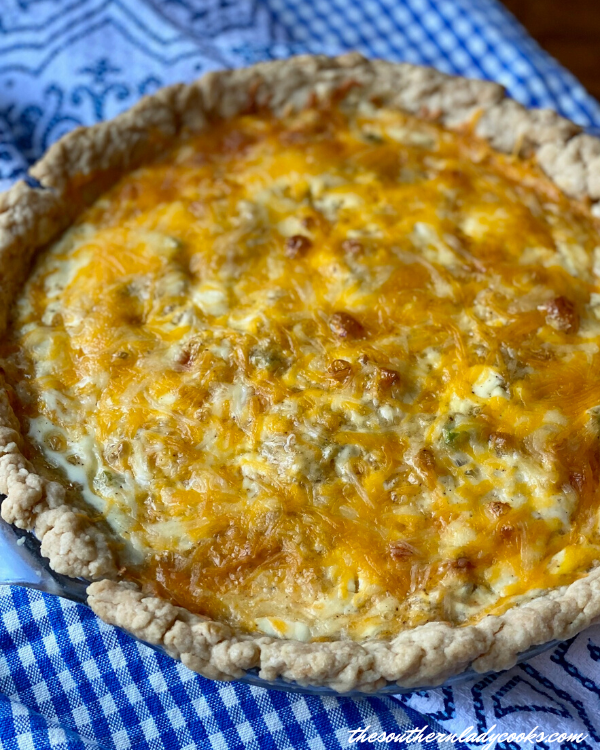 Cheesy Sausage Quiche