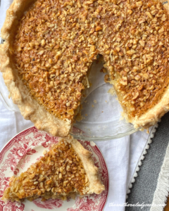 WALNUT MAPLE PIE - The Southern Lady Cooks