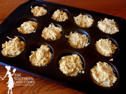 MOZZARELLA CORNBREAD MUFFINS - The Southern Lady Cooks