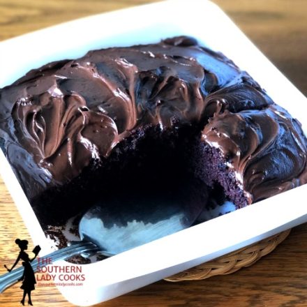 WACKY CAKE - Old Fashioned Recipe - The Southern Lady Cooks