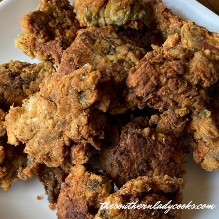EASY OYSTER FRITTERS - The Southern Lady Cooks