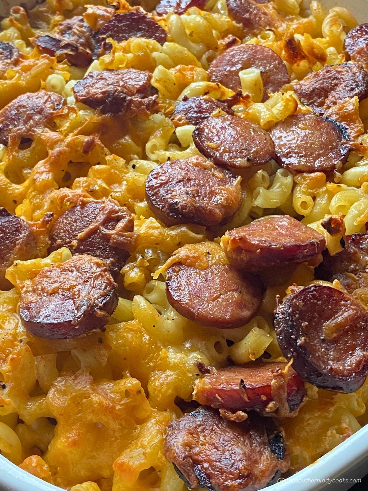 CAJUN MACARONI AND CHEESE - The Southern Lady Cooks