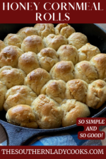 HONEY CORNMEAL ROLLS - The Southern Lady Cooks