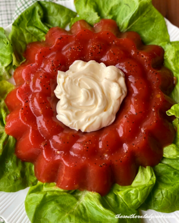 OLD FASHIONED TOMATO ASPIC - The Southern Lady Cooks