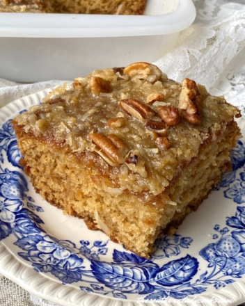 BUSY DAY CAKE - The Southern Lady Cooks