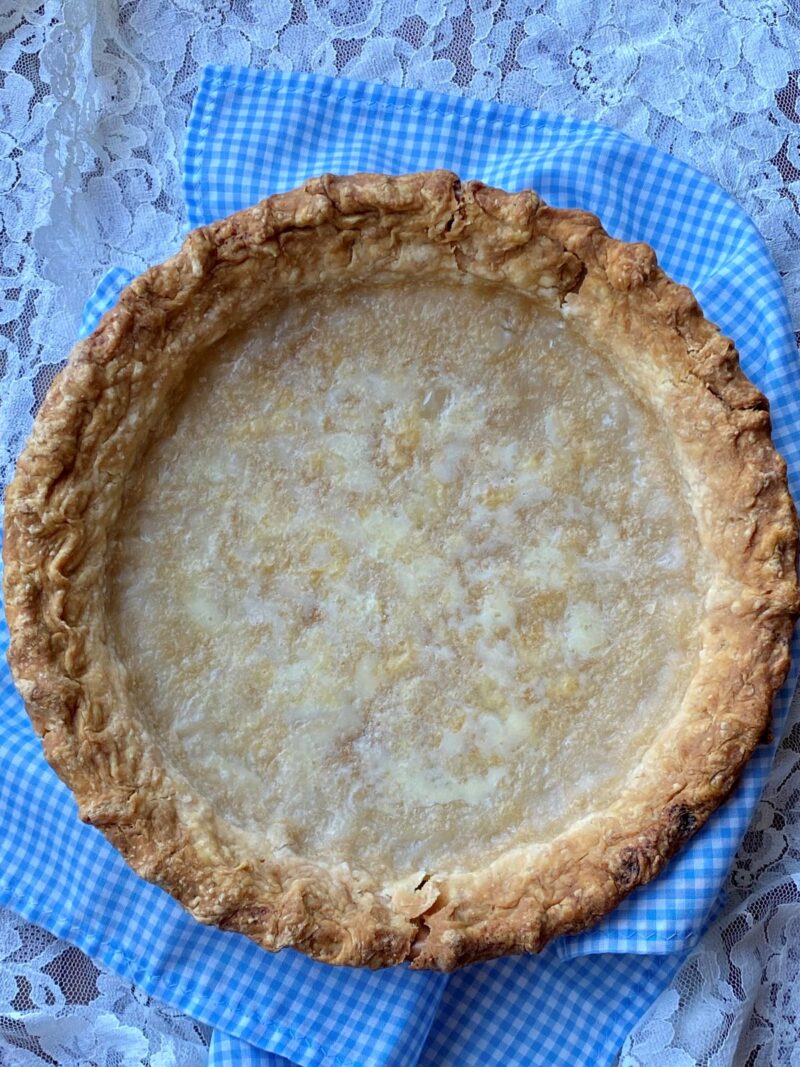 OLD FASHIONED WATER PIE - The Southern Lady Cooks