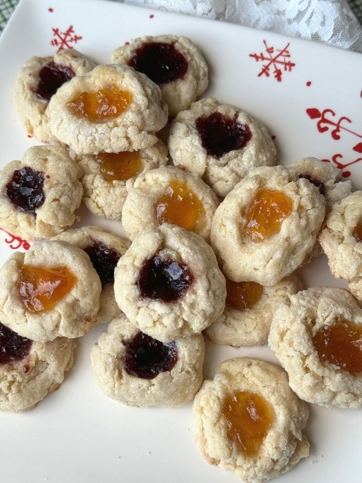 THUMBPRINT COOKIES - The Southern Lady Cooks