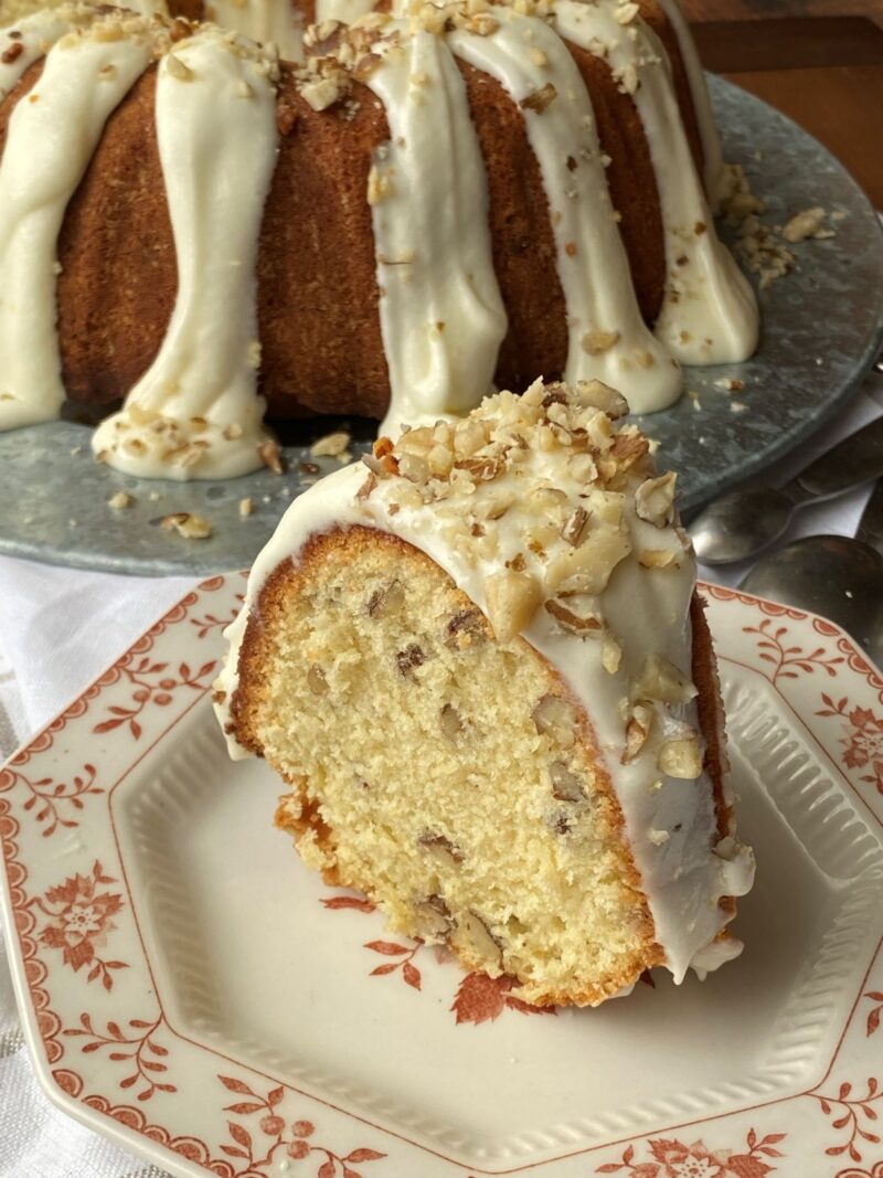 BLACK WALNUT POUND CAKE - The Southern Lady Cooks