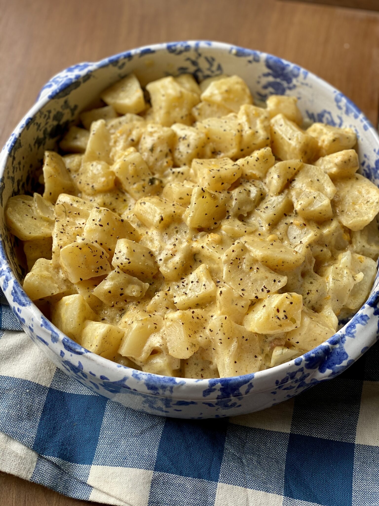 CROCKPOT CHEESY POTATOES - The Southern Lady Cooks