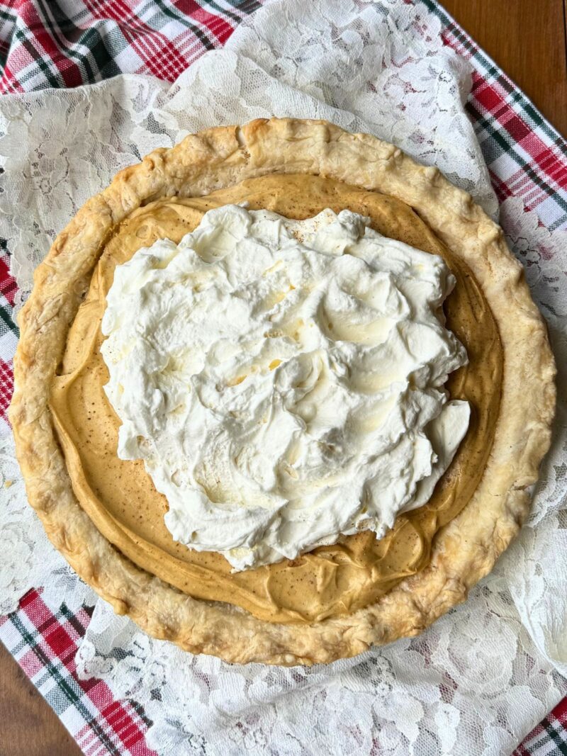 GINGERBREAD CREAM PIE - The Southern Lady Cooks