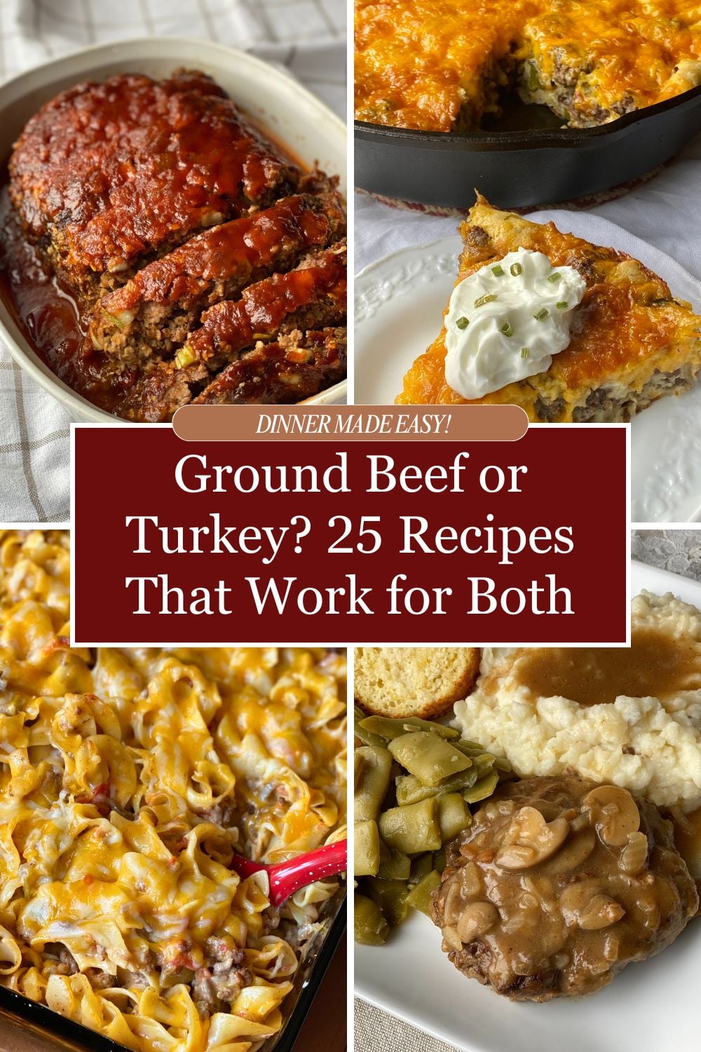 Ground Beef or Turkey? 25 Recipes That Work for Both - The Southern ...